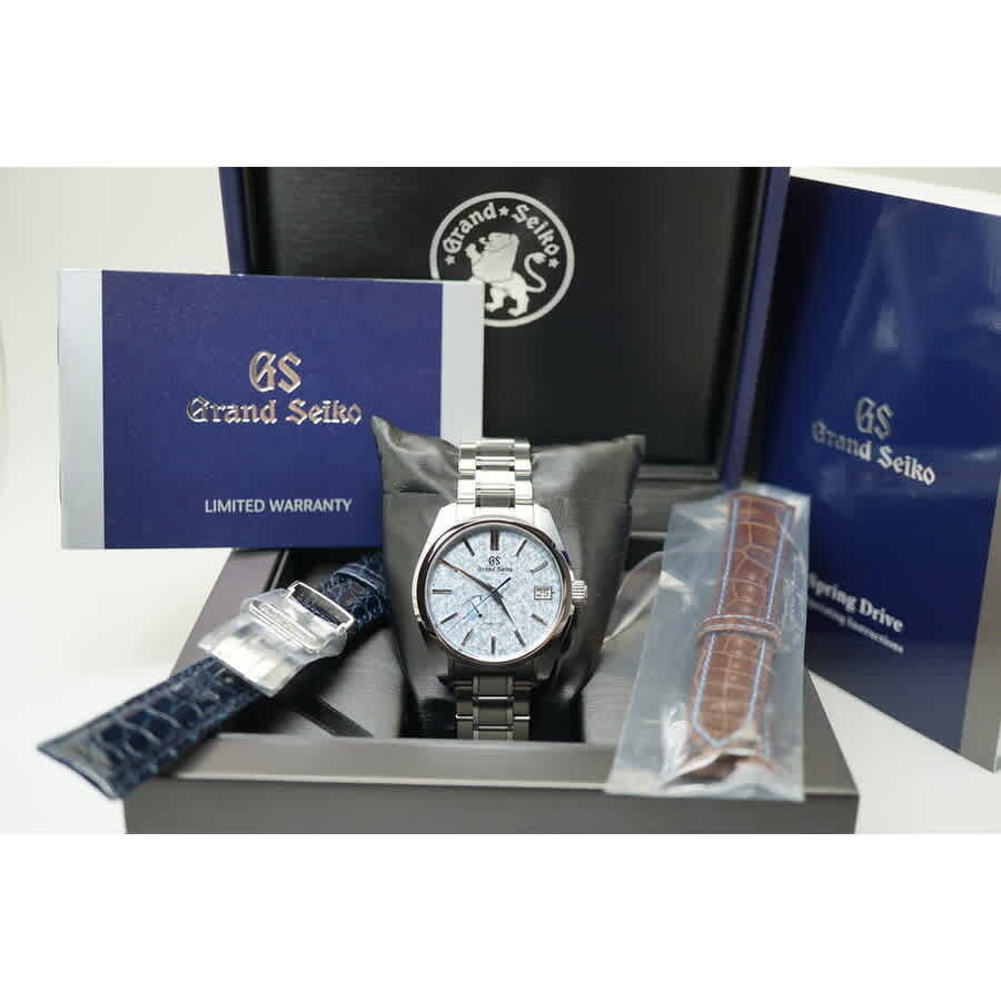 Grand Seiko Spring Drive Heritage Automatic Blue Dial Mens Watch ...
