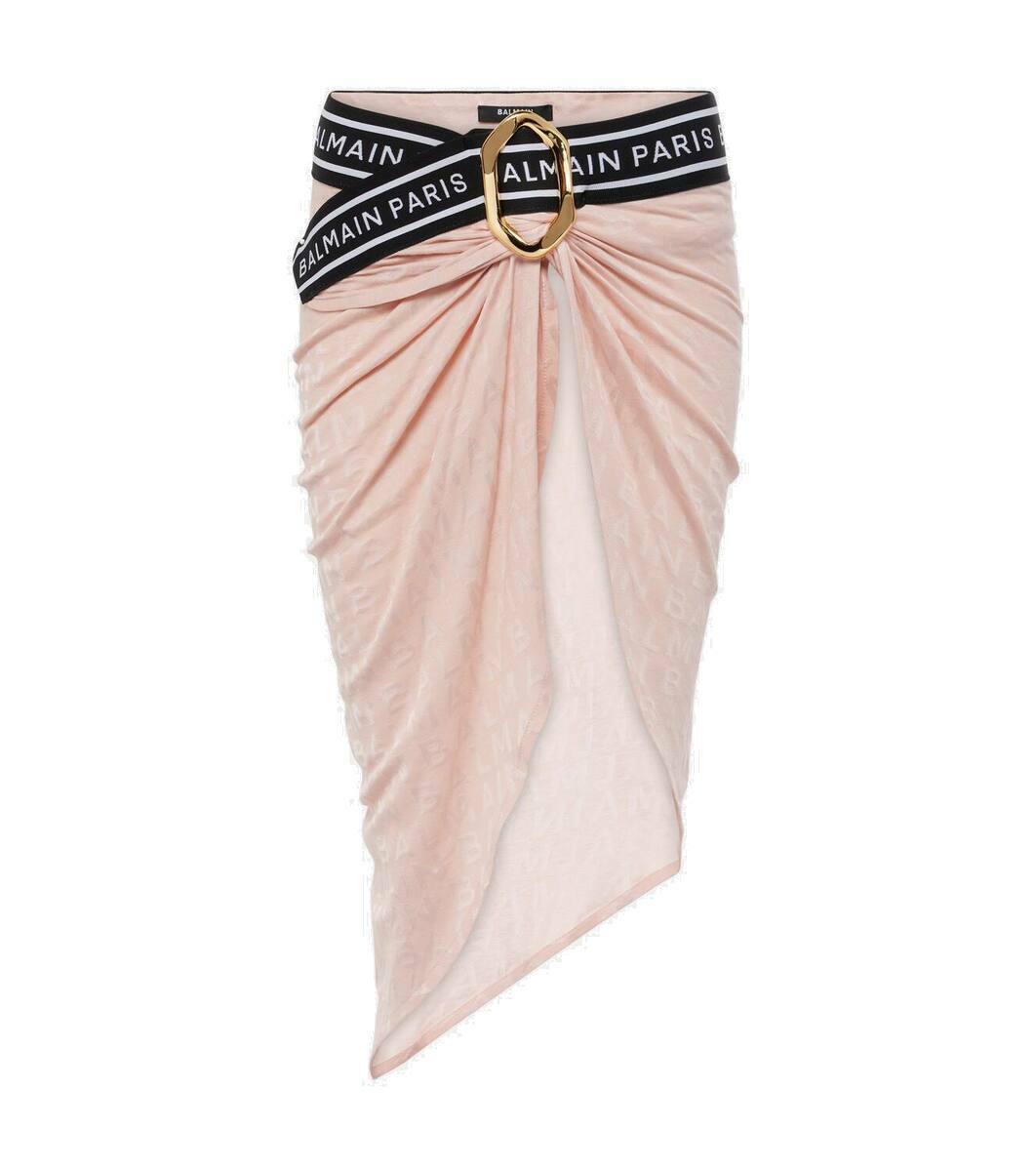Balmain Cotton-blend beach cover-up Balmain