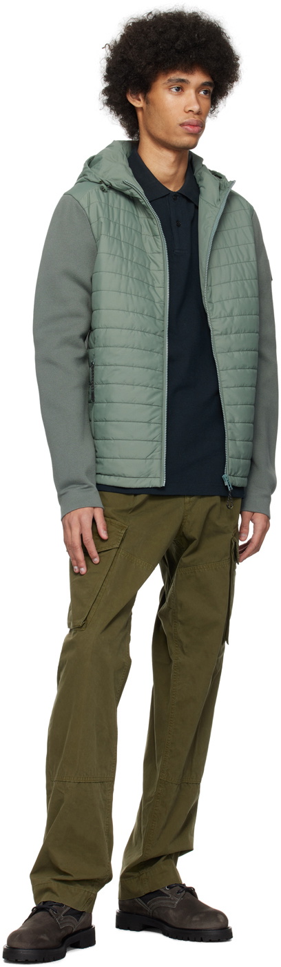 Belstaff Navy Phoenix Patch Polo Belstaff