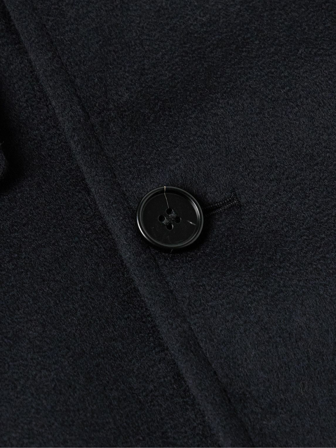 Kingsman - Double-Breasted Wool and Cashmere-Blend Felt Coat - Blue ...