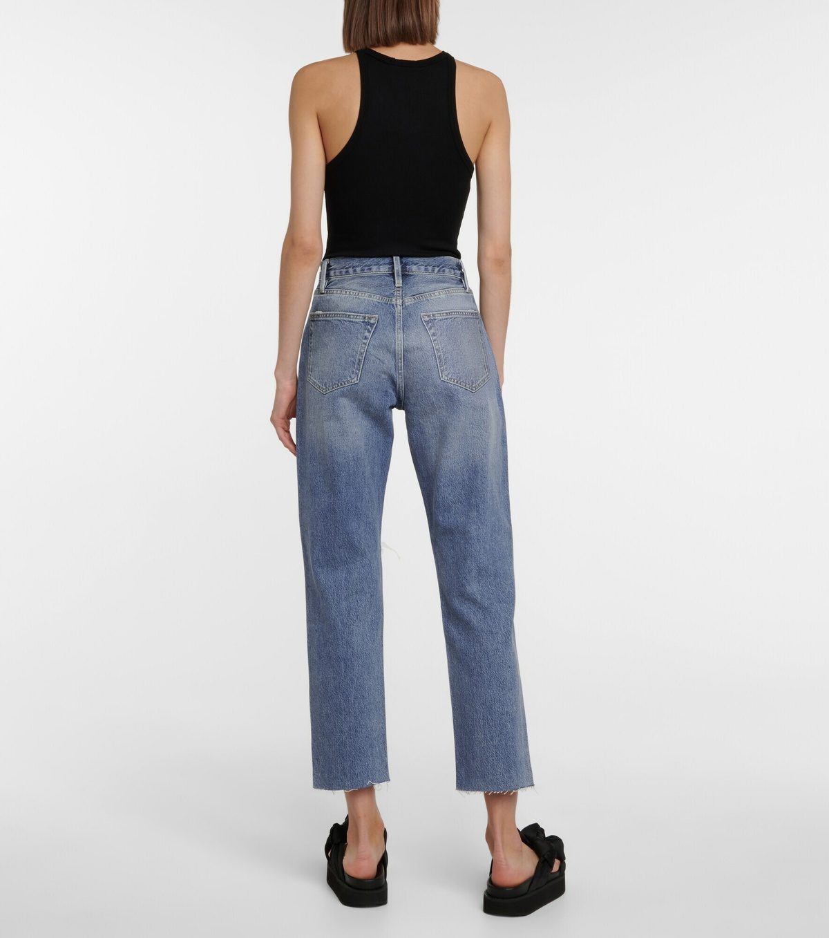 Frame - Le Original high-rise slim jeans Frame Denim