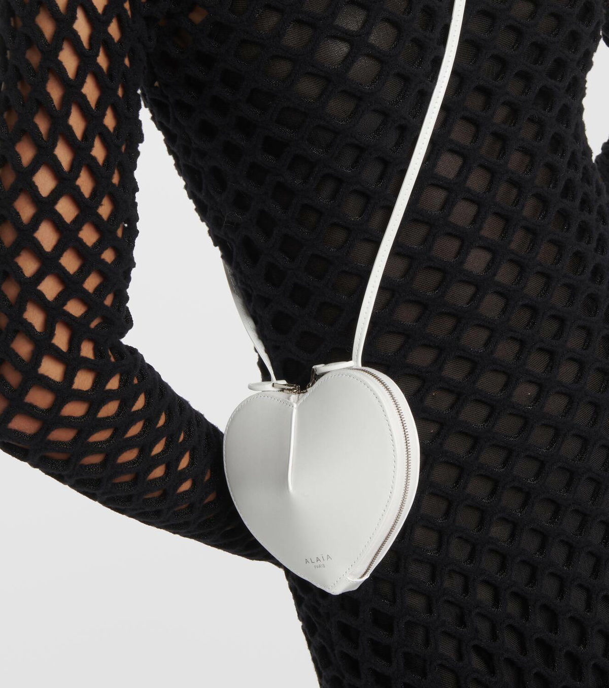 Alaïa Le Coeur leather coin purse ALAÏA