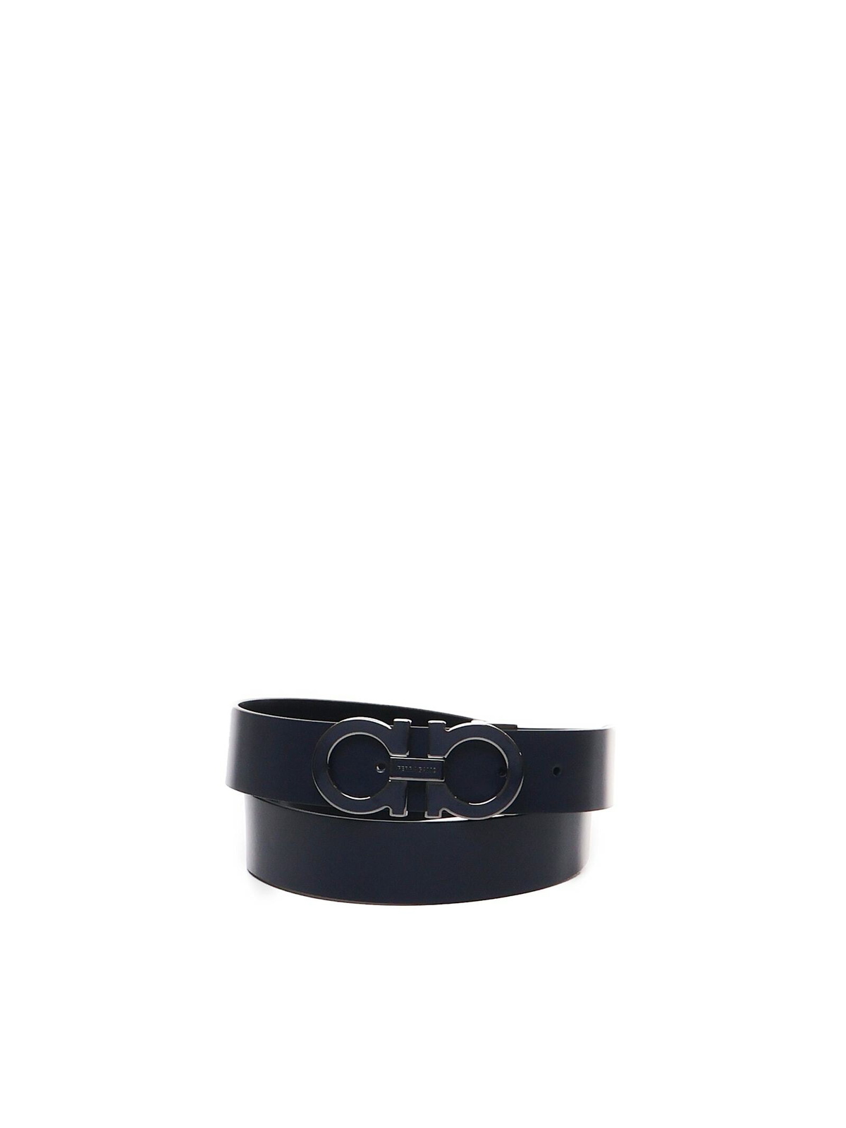 Ferragamo Gancini Belt In Calfskin Salvatore Ferragamo