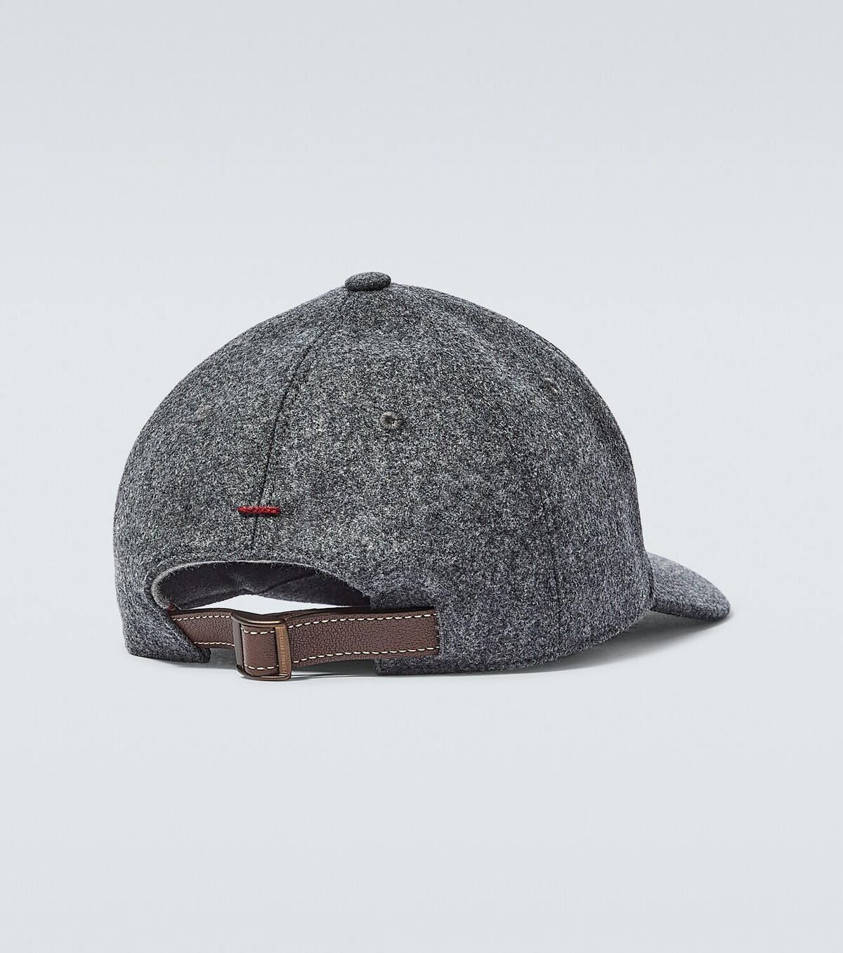 Brunello Cucinelli Logo wool baseball cap Brunello Cucinelli