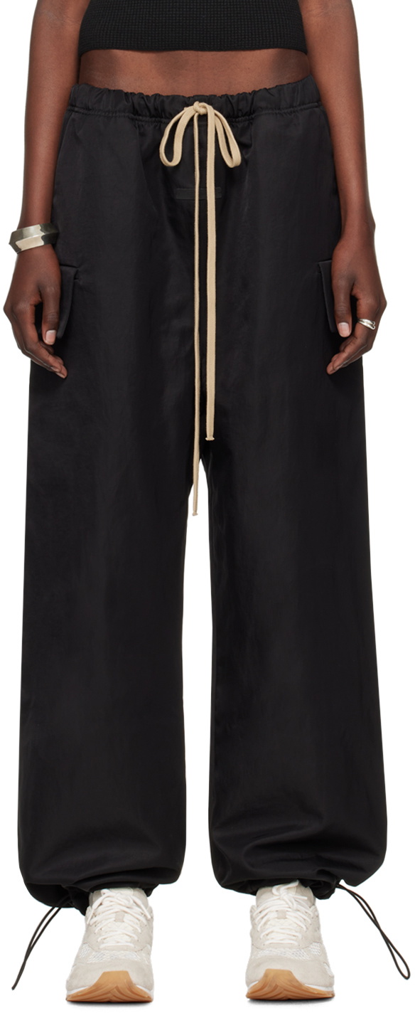 Fear of God ESSENTIALS Black Field Cargo Pants Fear Of God Essentials