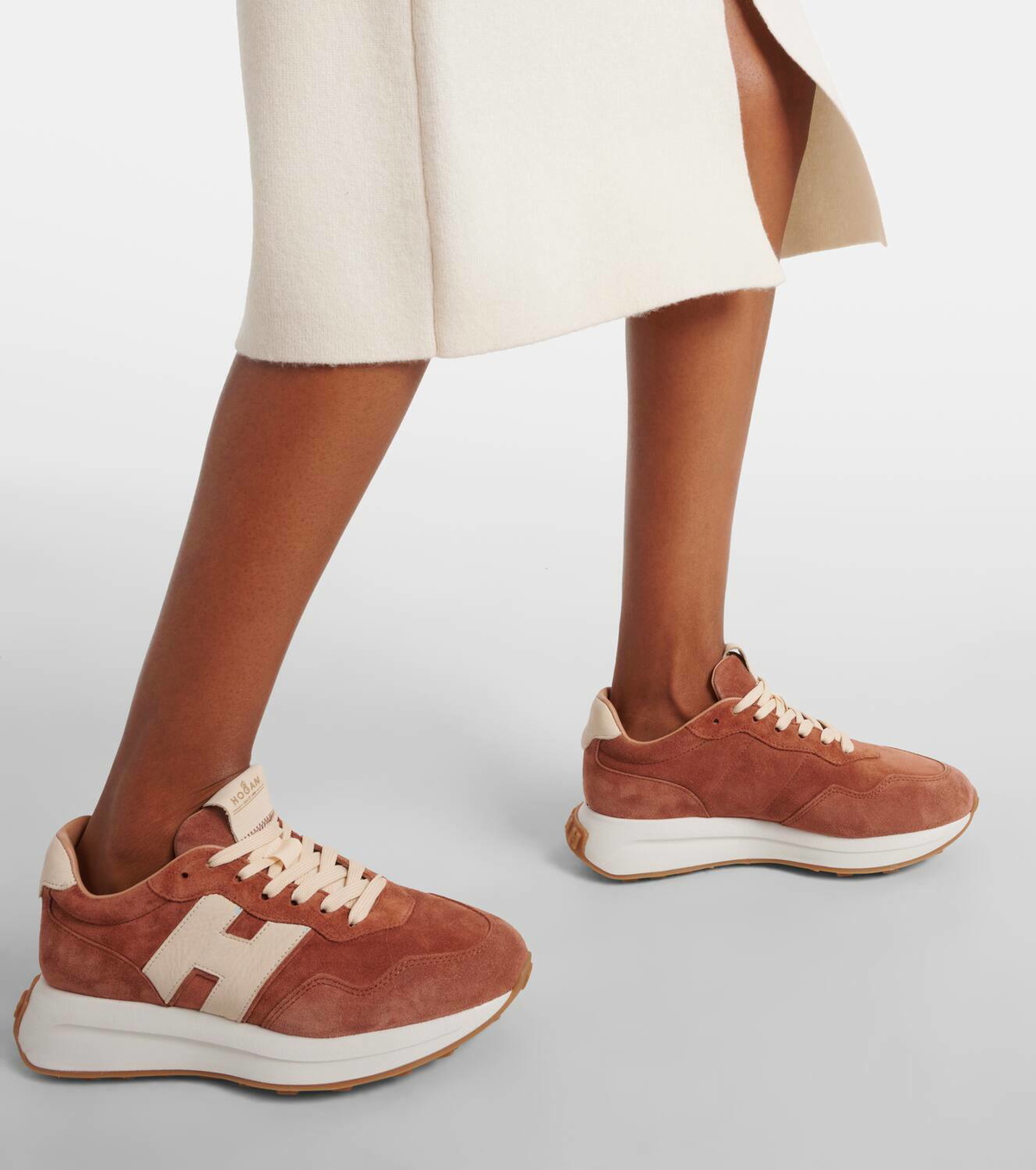 Hogan Hogan H641 suede sneakers Hogan
