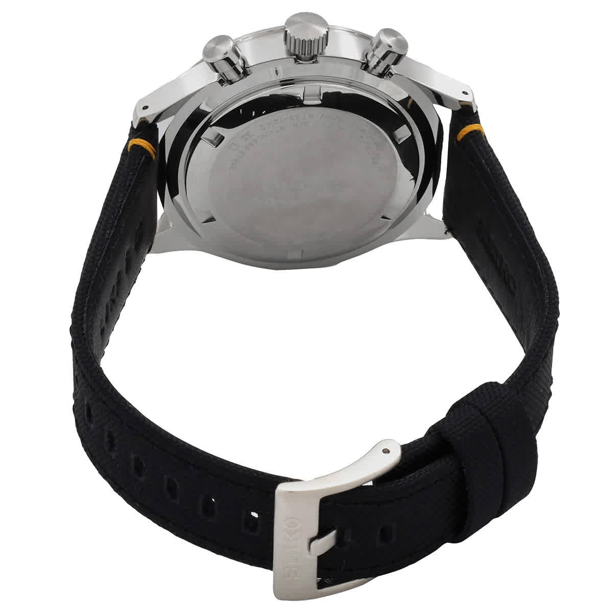 Seiko Sport Chronograph Quartz Black Dial Mens Watch SSB449P1 Seiko