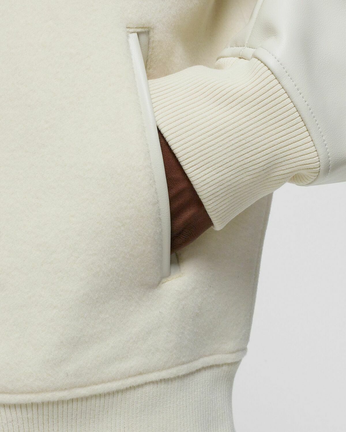Axel Arigato Hudson Varsity Jacket Beige College Jackets Axel Arigato