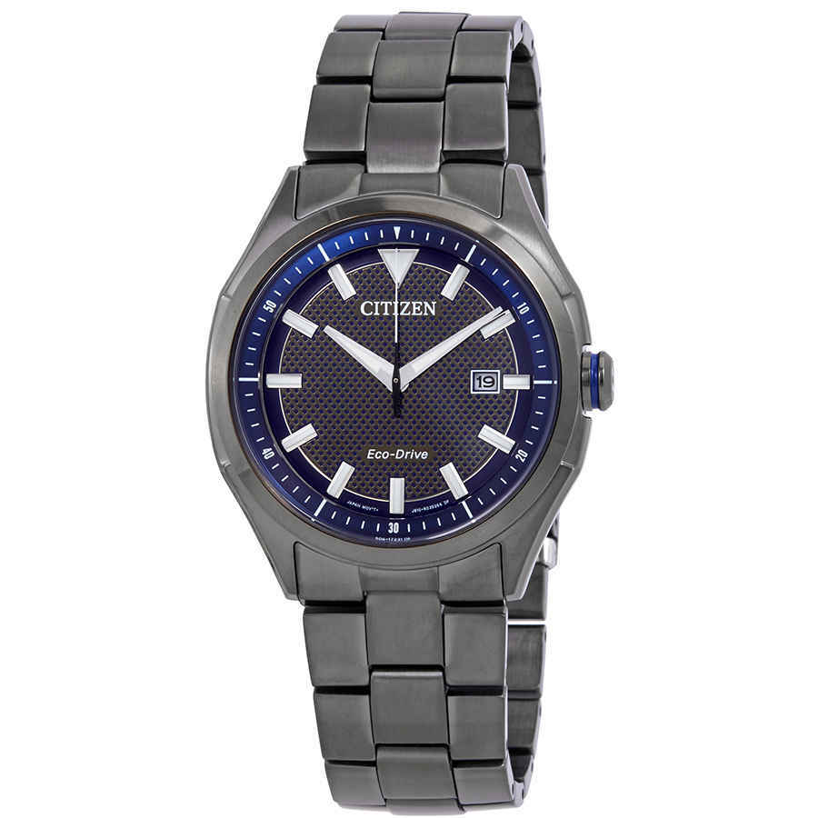 Citizen WDR Eco-Drive Blue Dial Mens Watch AW1147-52L Citizen