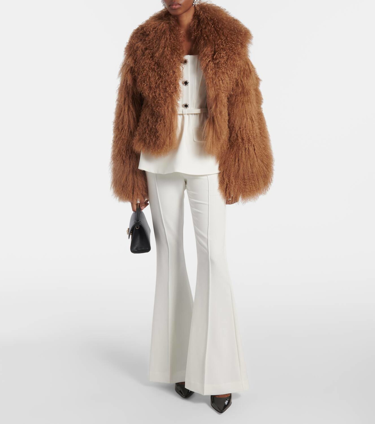 Self-Portrait Shearling jacket Self-Portrait