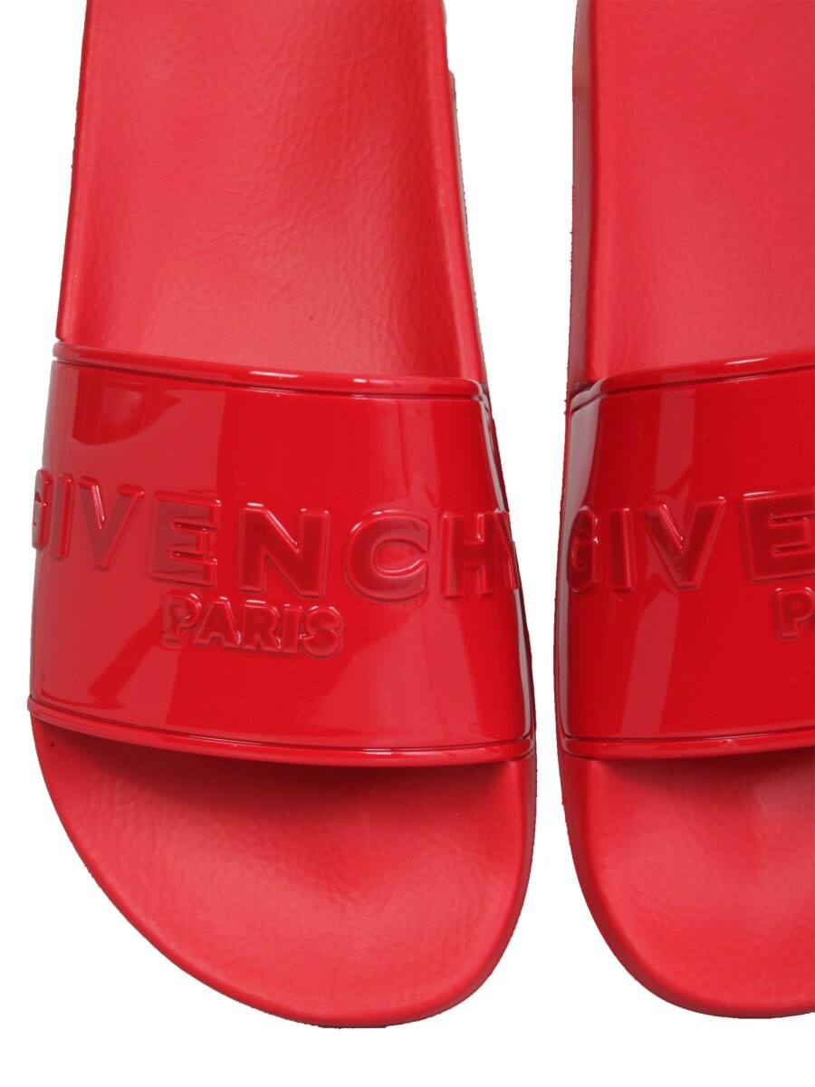 Givenchy Rubber Slide Sandals Givenchy