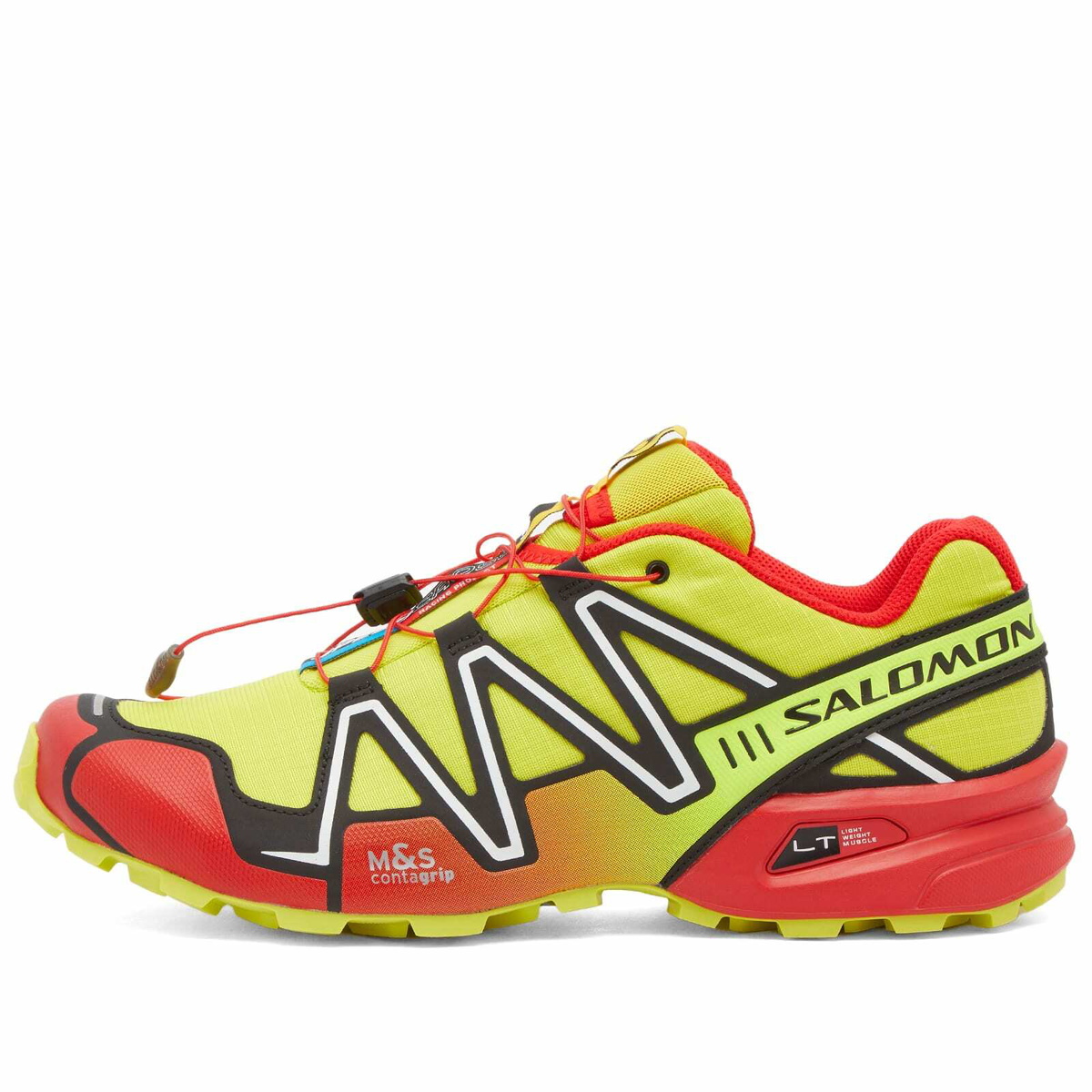Salomon SPEEDCROSS 3 OG Sneakers in Sulphur Spring/High Risk Red/Black ...