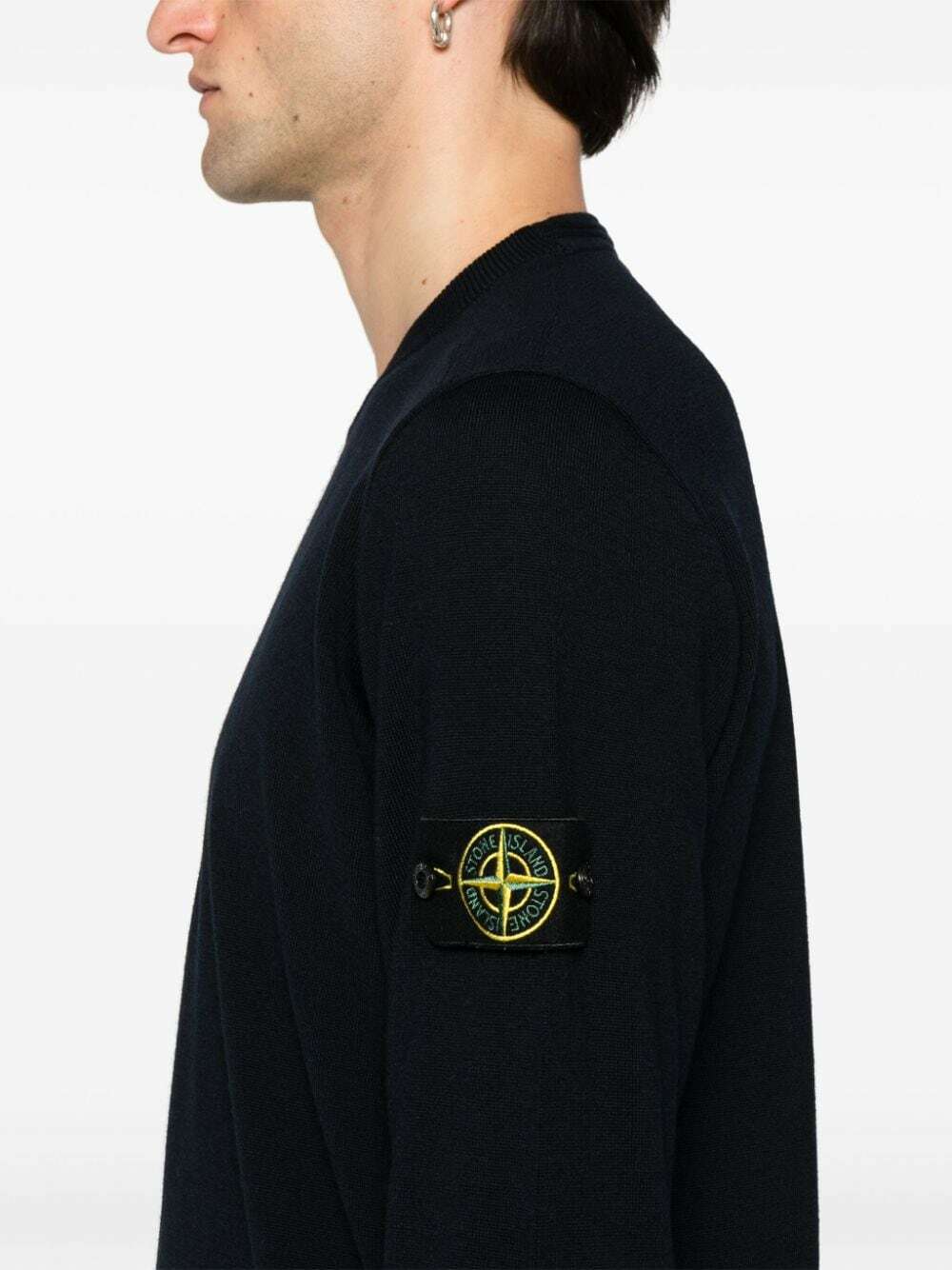 STONE ISLAND - Wool Crewneck Sweater Stone Island