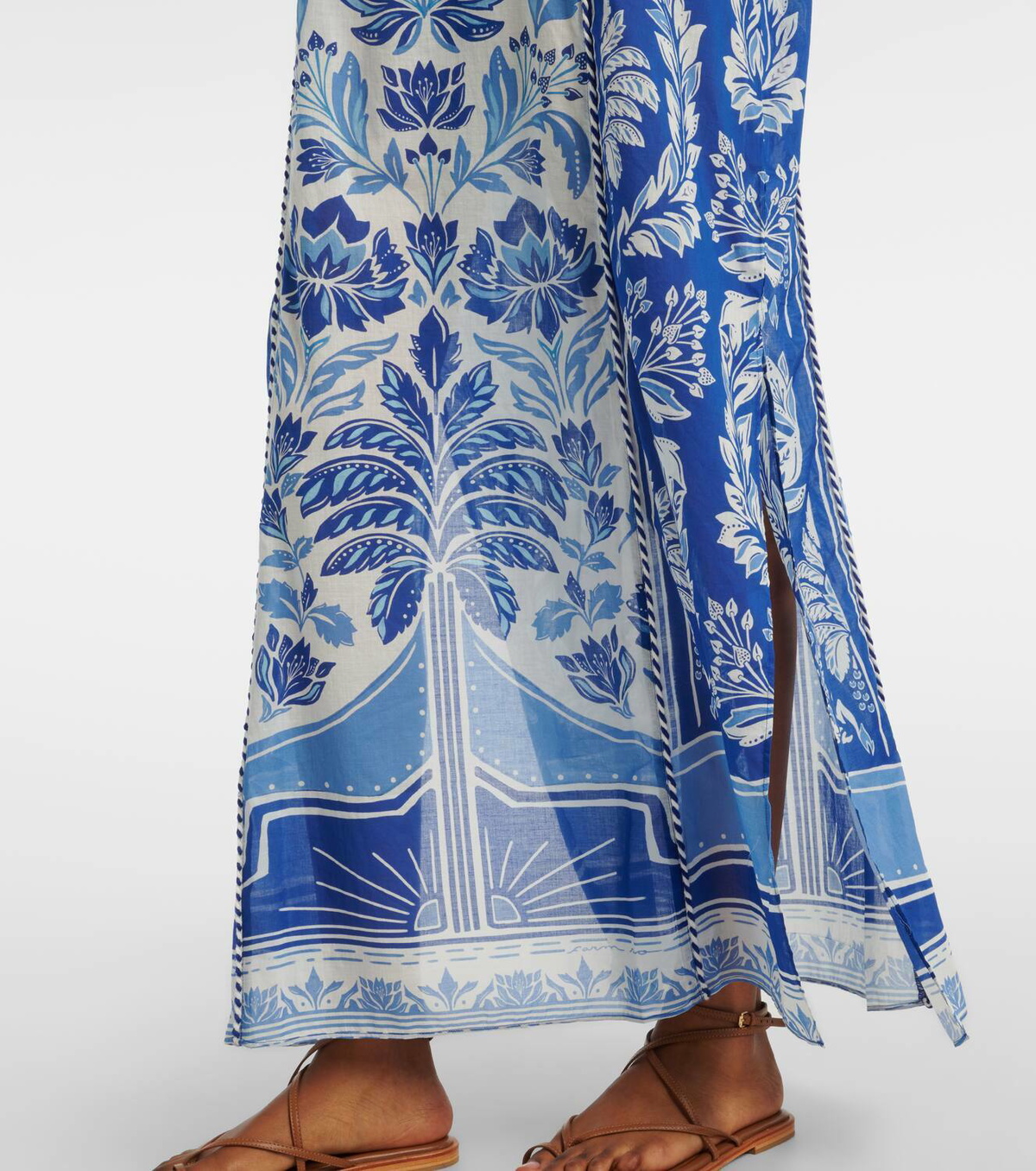 Farm Rio Delicate Tapestry cotton kaftan Farm Rio