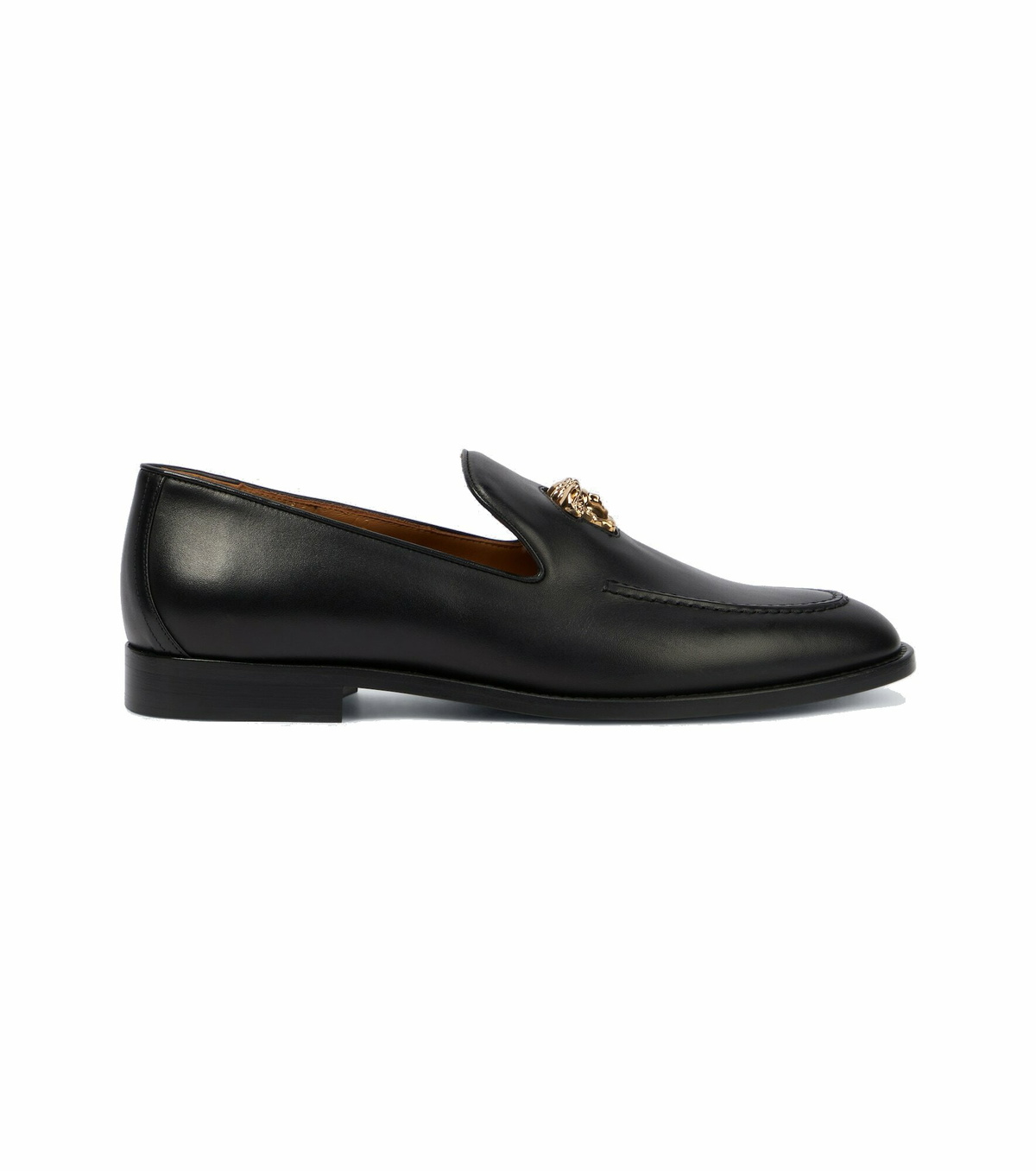 Versace - La Medusa leather loafers Versace