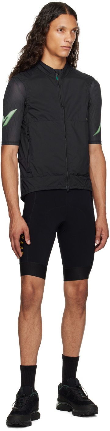 MAAP Black Alt_Road Wind Vest MAAP