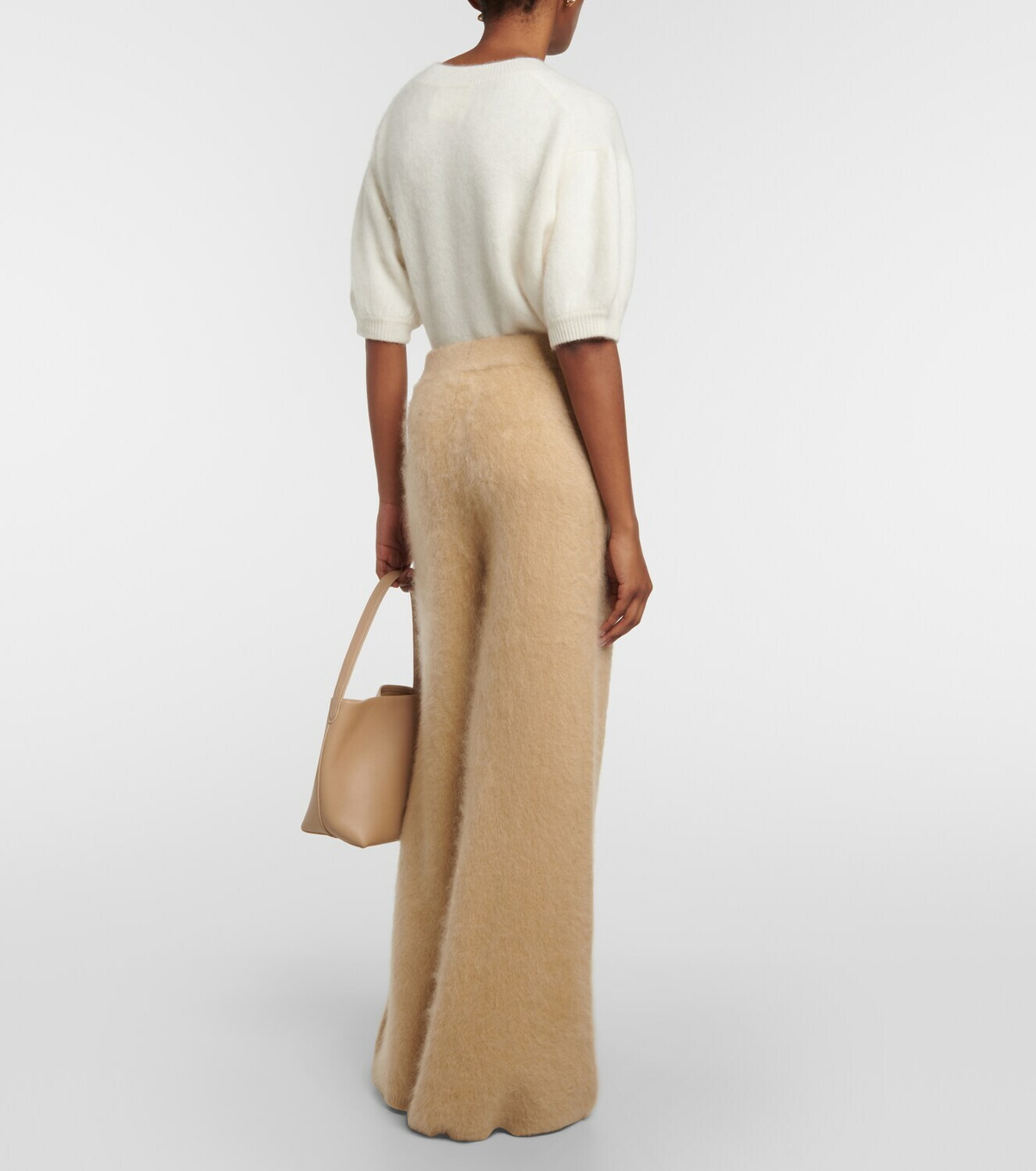 Lisa Yang Ellery brushed cashmere flared pants Lisa Yang