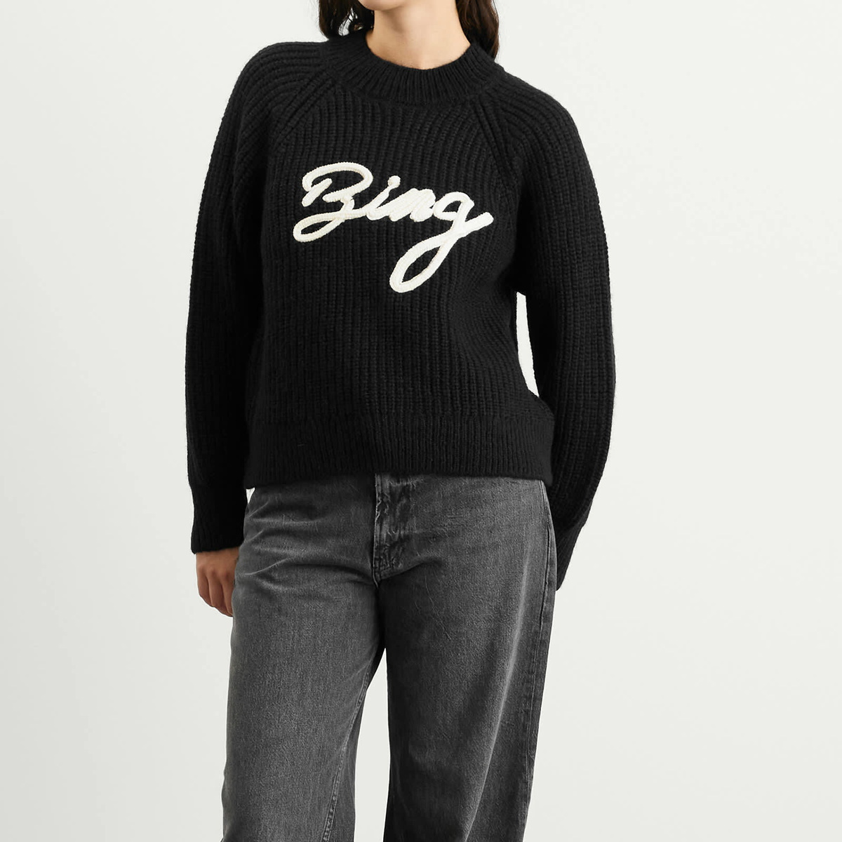 Anine Bing Women's Kendrick Bing Jumper in Black ANINE BING