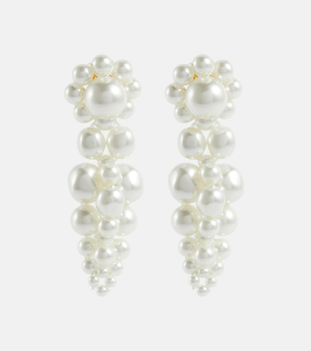Simone Rocha Faux pearl drop earrings Simone Rocha