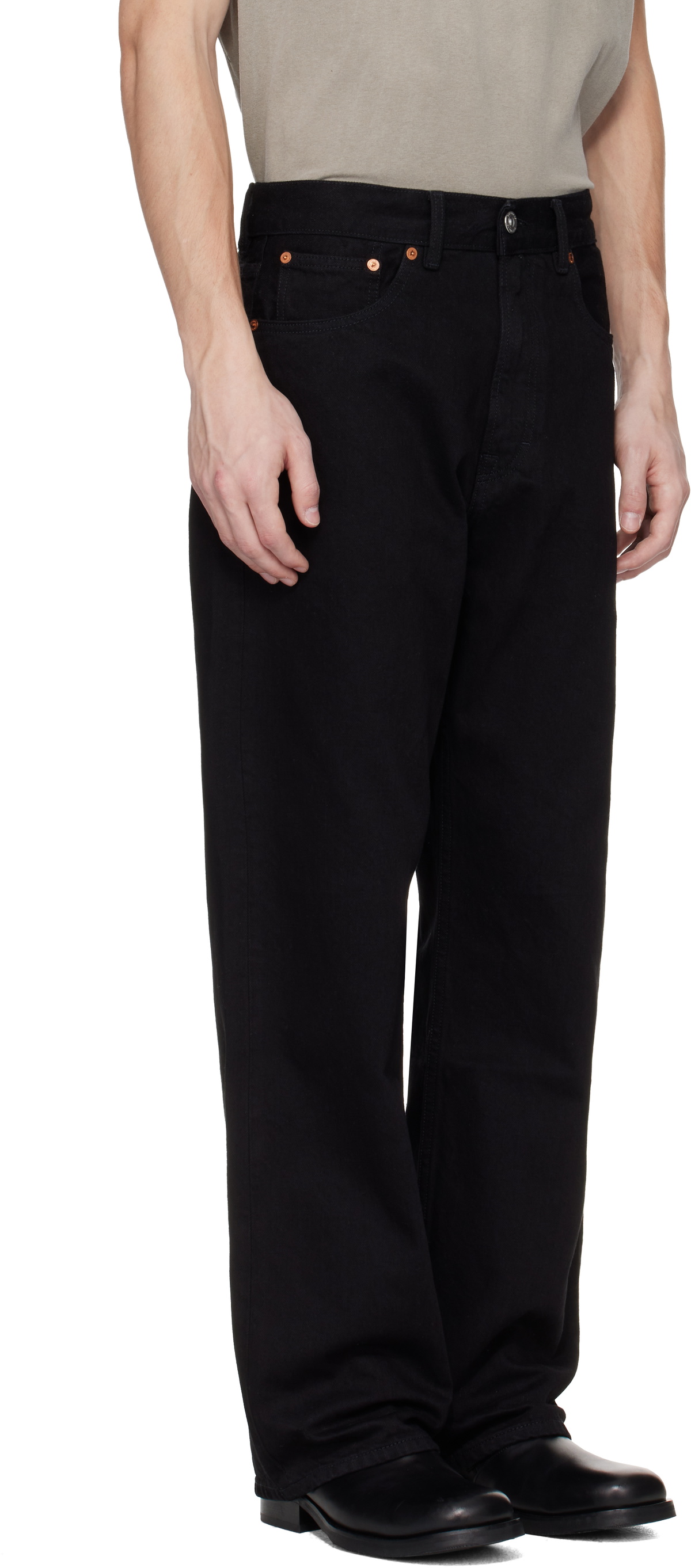 OUR LEGACY Black Third Cut Jeans Our Legacy