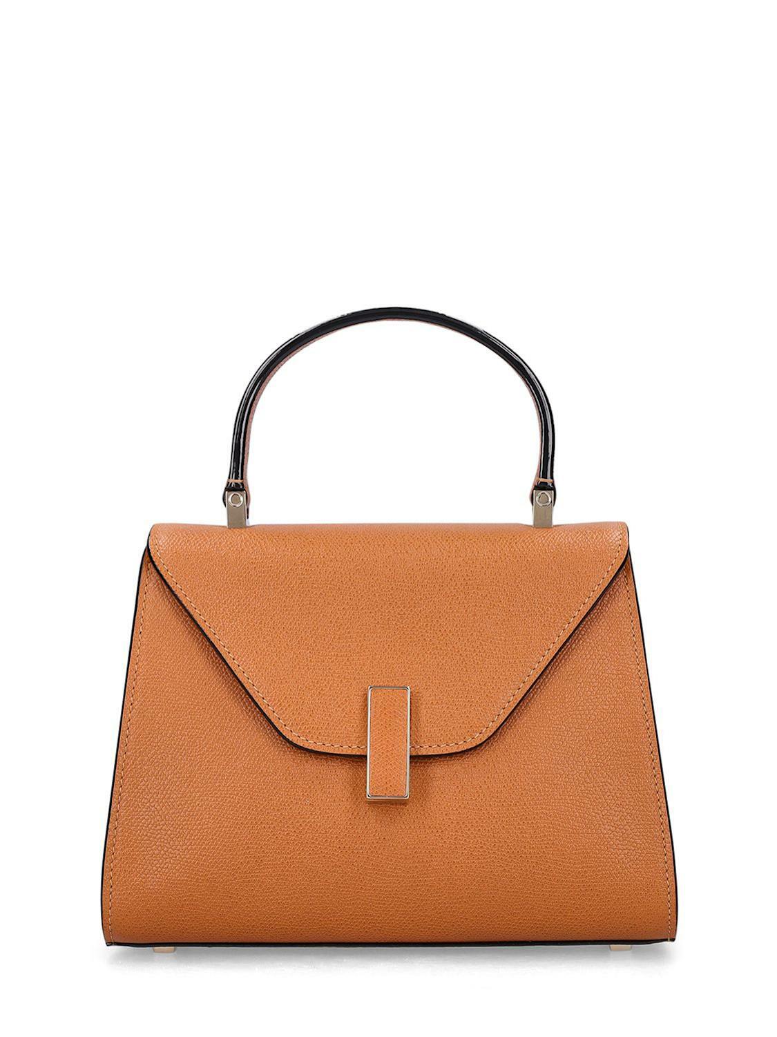 VALEXTRA Mini Iside Grained Leather Bag Valextra
