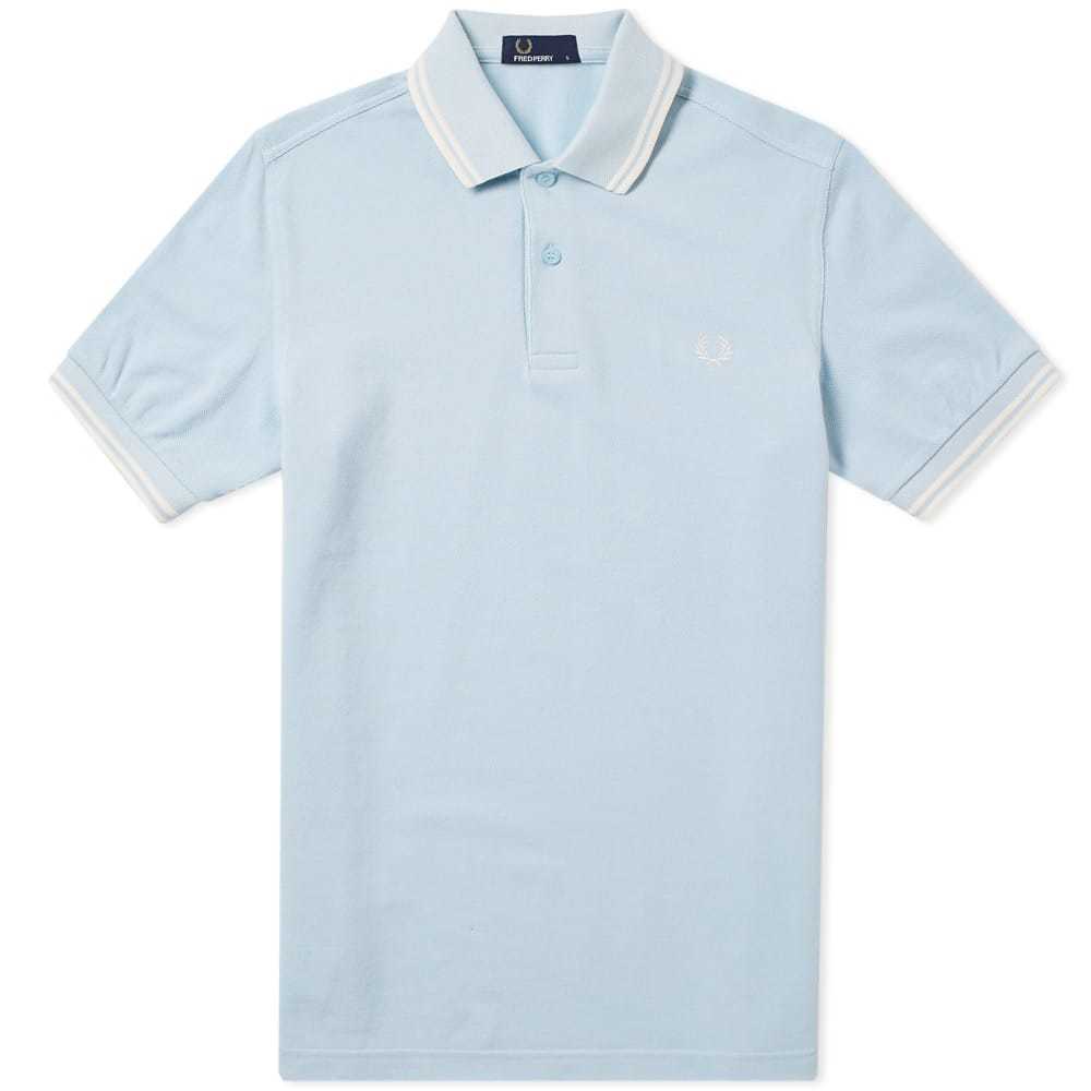 Fred Perry Twin Tipped Polo Blue Fred Perry