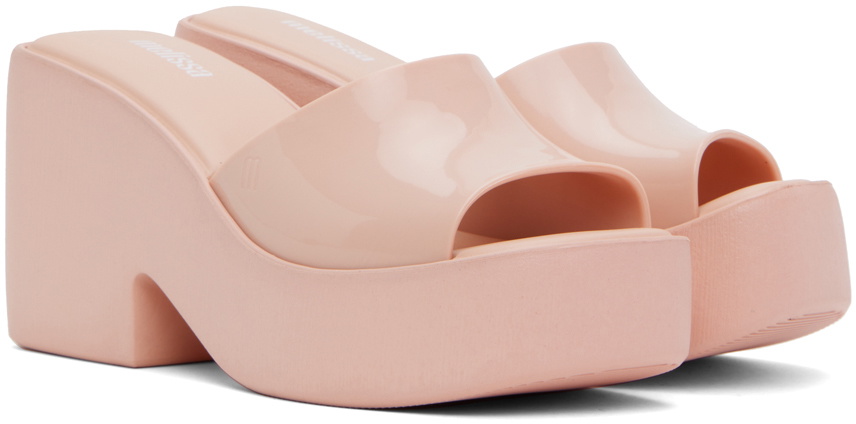 Melissa Pink Posh Heeled Sandals Melissa