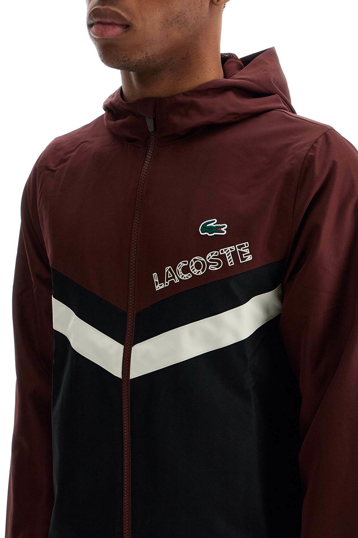 LACOSTE regular fit sports tracksuit Black Lacoste