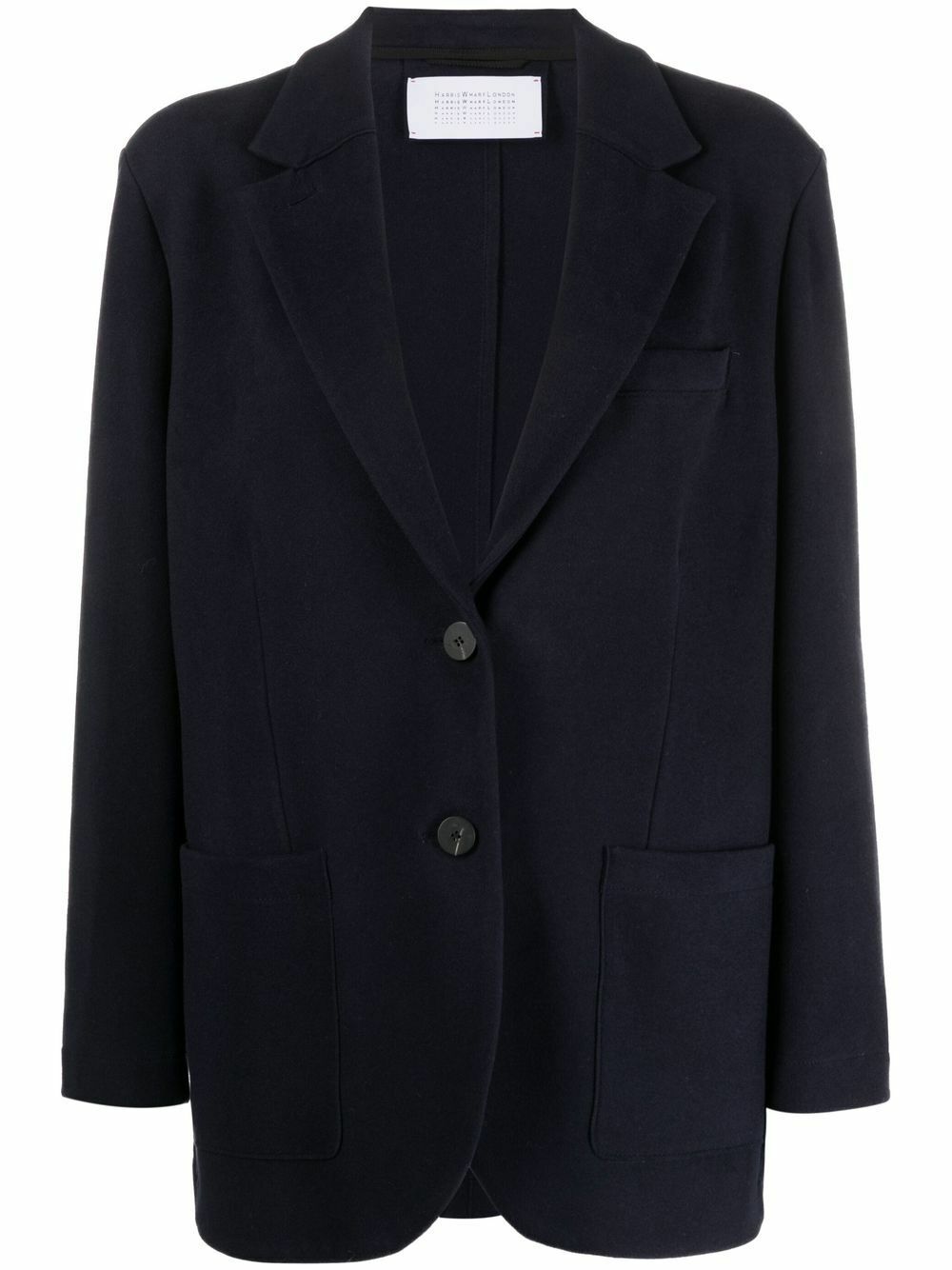 HARRIS WHARF LONDON - Single-breasted Blazer Harris Wharf London
