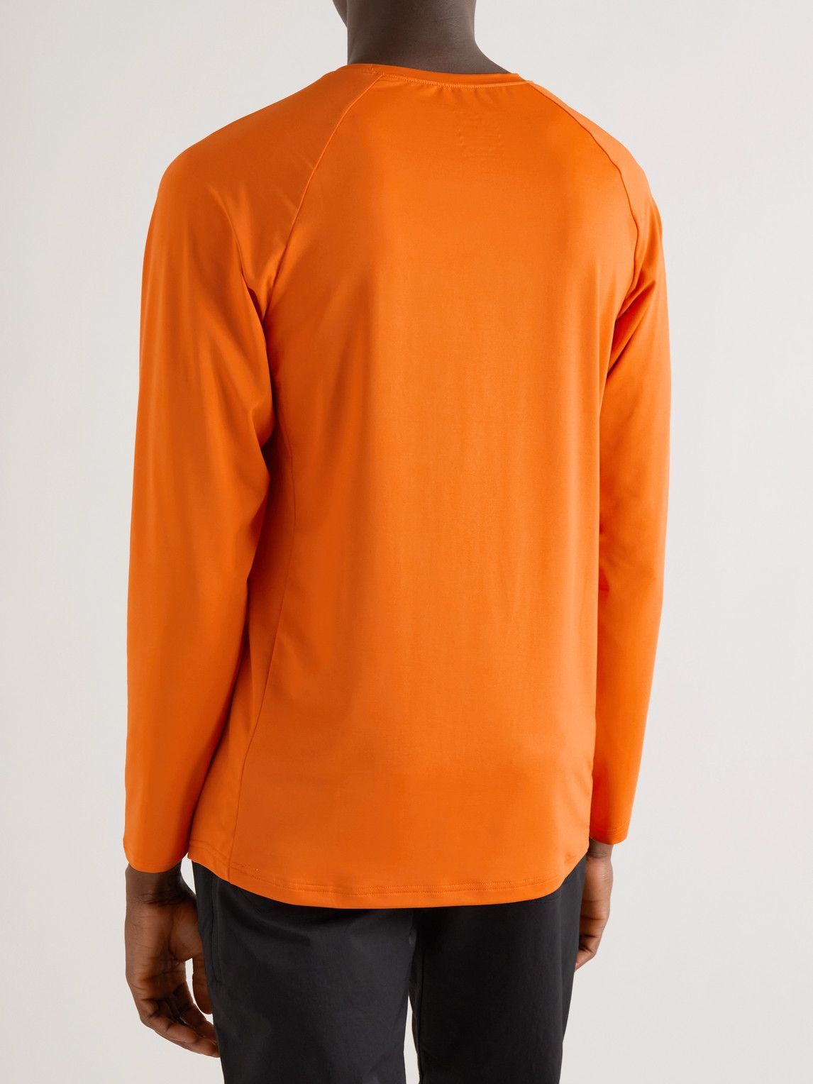 CAYL - Logo-Print Stretch-Jersey T-Shirt - Orange