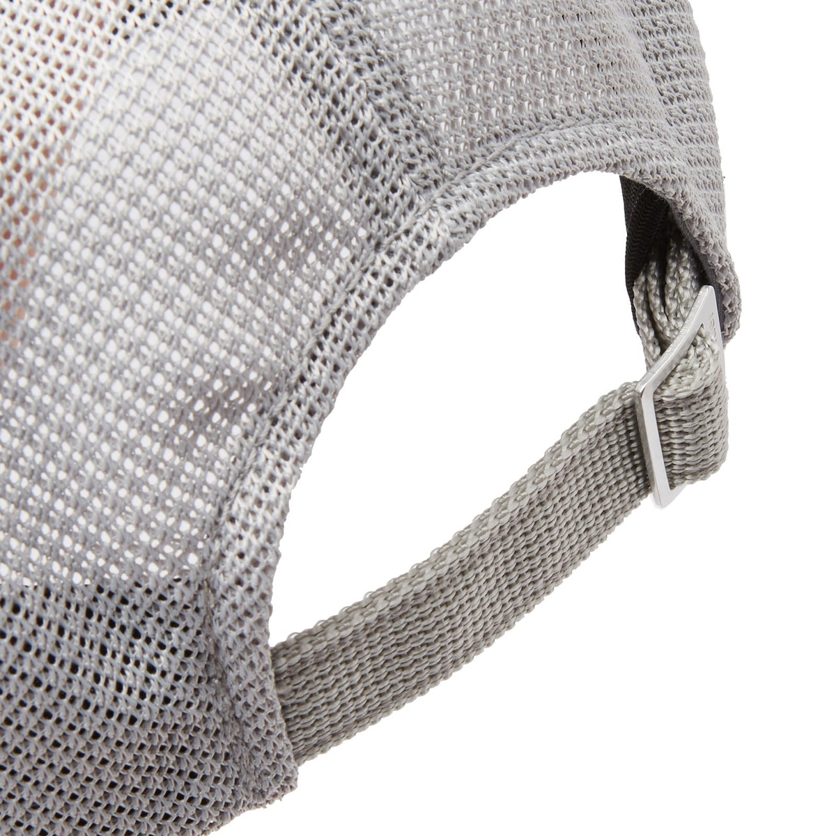 And Wander Men's Back Mesh Cap in Light Grey and Wander