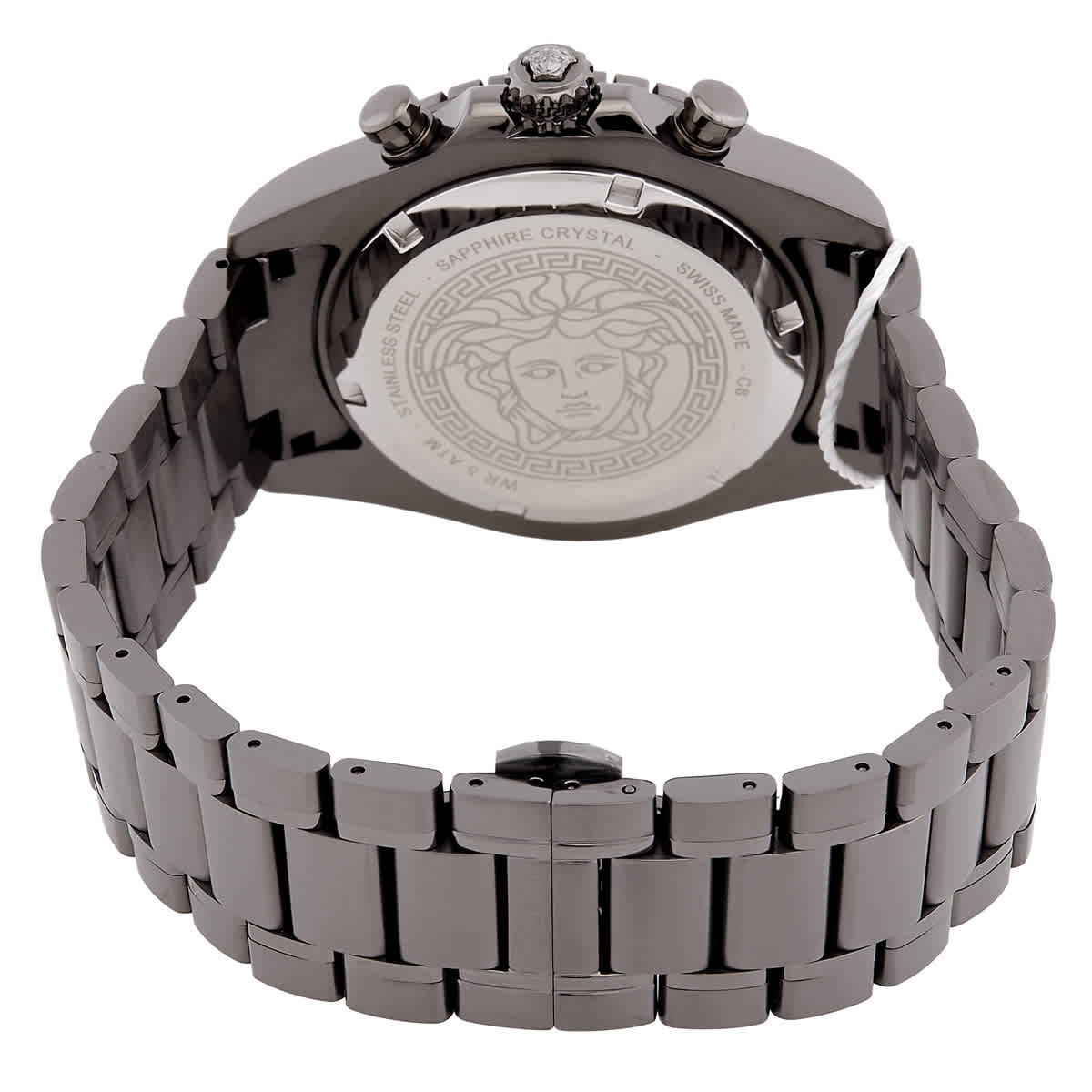Versace Chrono Chronograph Quartz Green Dial Mens Watch VE9K01224 Versace