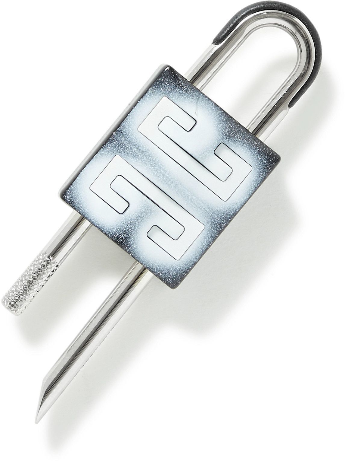 Givenchy - Logo-Detailed Leather-Trimmed Painted Padlock Givenchy