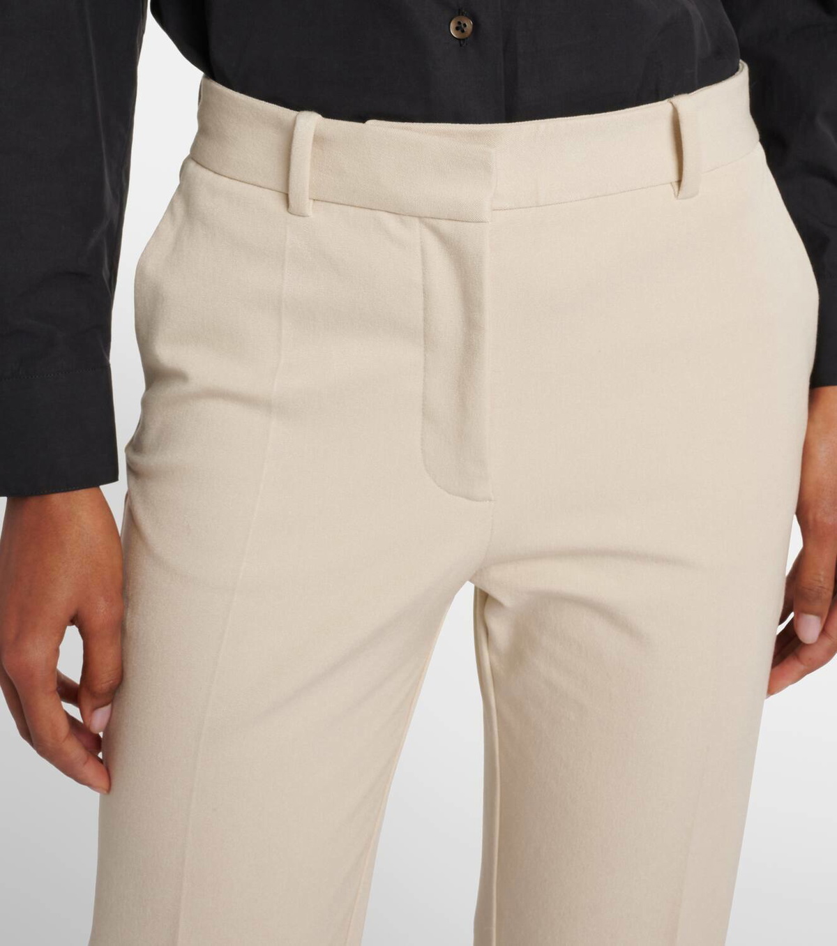 Joseph Coleman cropped gabardine slim pants Joseph