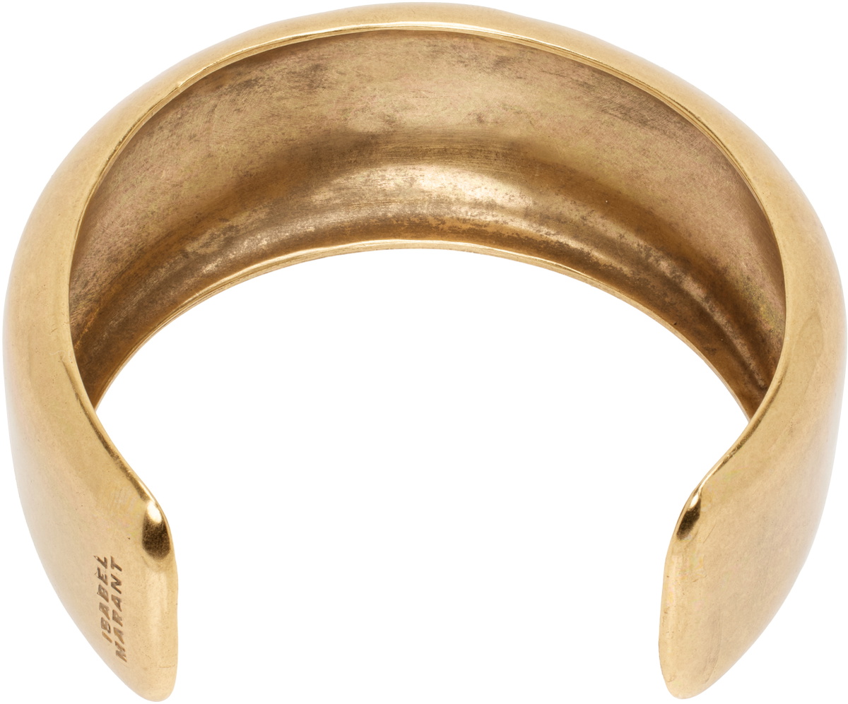 Isabel Marant Gold Brass Arm Cuff Isabel Marant