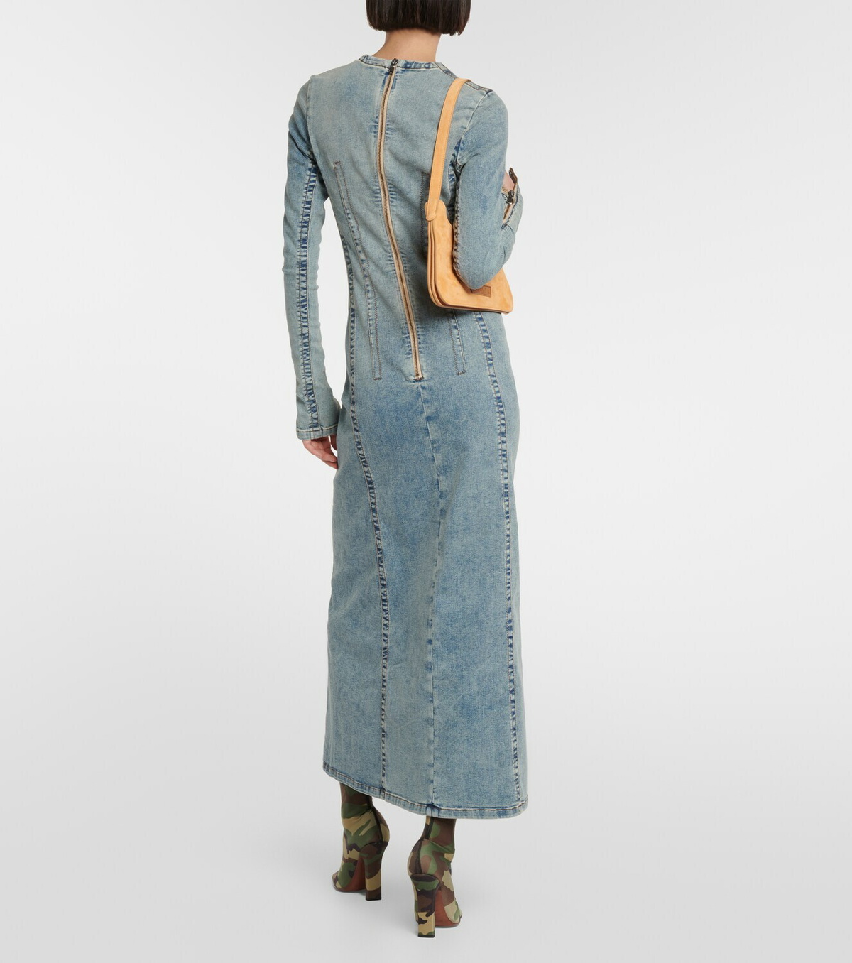 Y/Project Denim maxi dress Y/Project