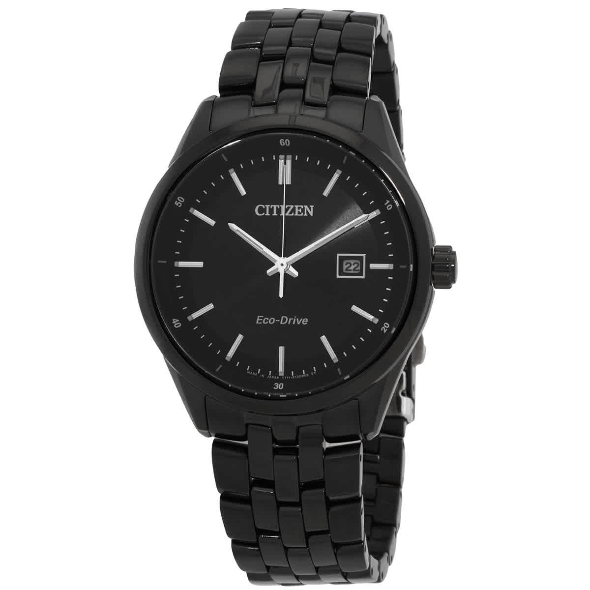 Citizen Eco-Drive Black Dial Mens Watch BM7565-80E Citizens of Humanity