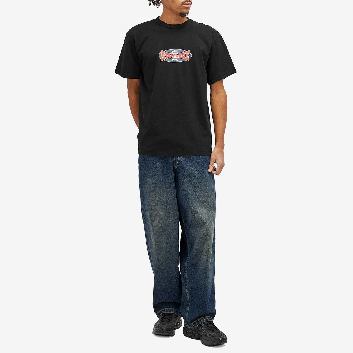 Awake NY Men's LES NY T-Shirt in Black Awake NY