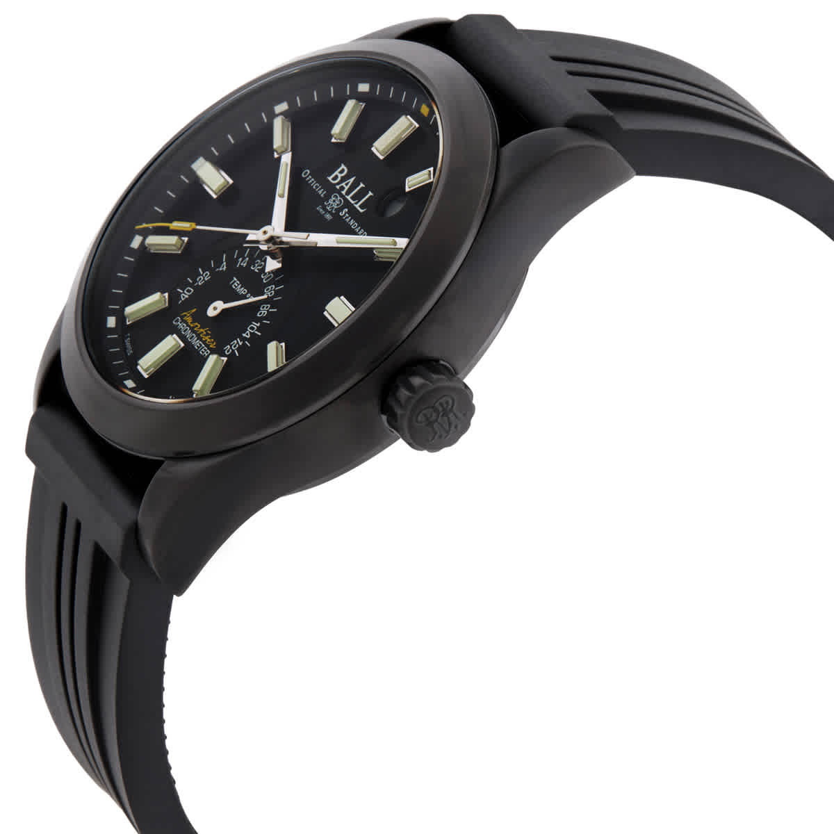 Ball Engineer III Endurance 1917 TMT Automatic Black Dial Watch NT2222C ...