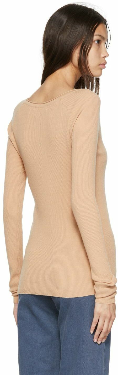LOW CLASSIC Beige Rayon Sweater Low Classic