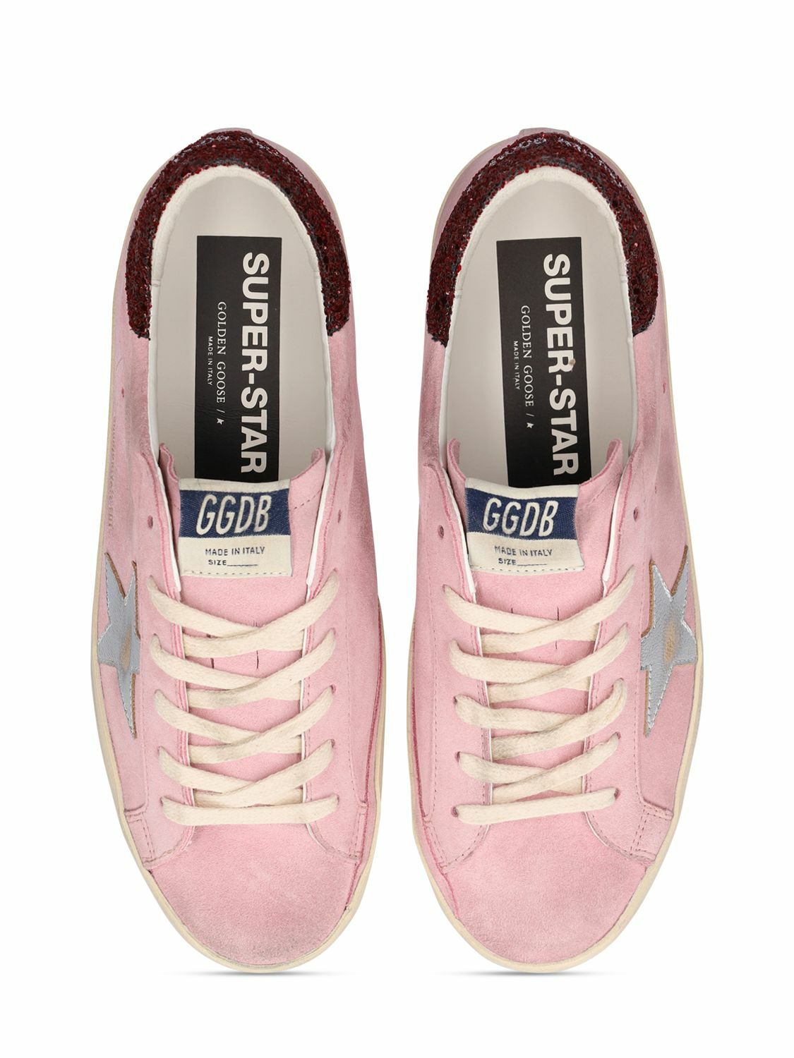 GOLDEN GOOSE - Lvr Exclusive Super-star Suede Sneakers Golden Goose ...