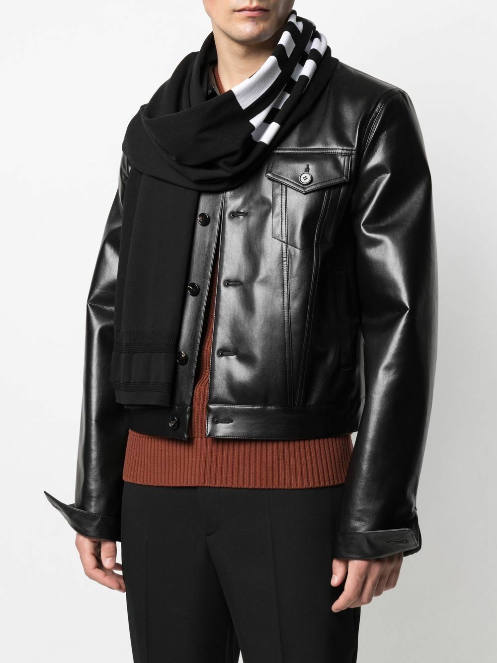 GIVENCHY - Logo Cotton Scarf Givenchy