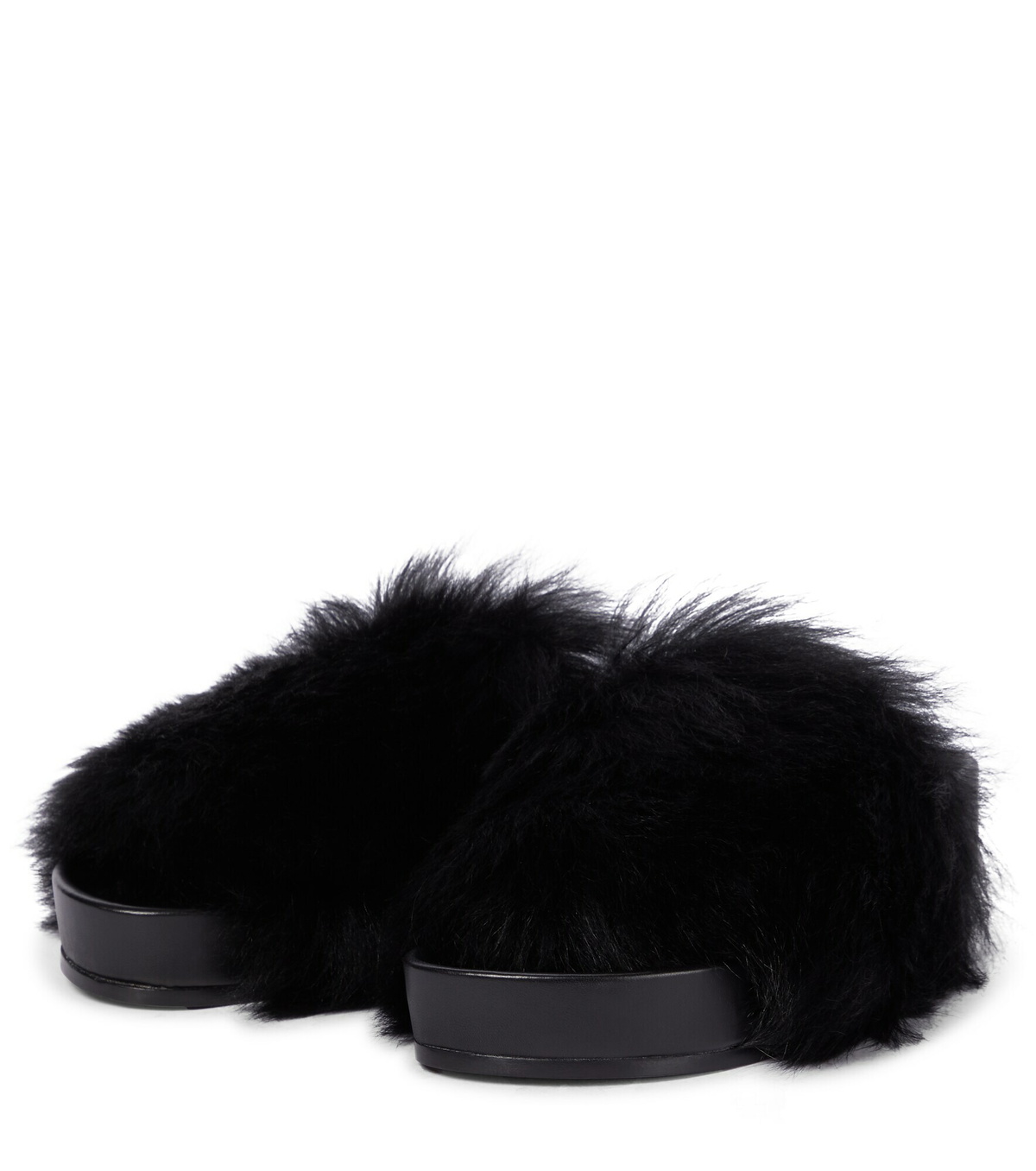 Jil Sander - Faux shearling slides Jil Sander