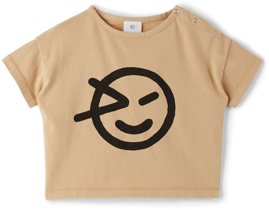 Wynken Baby Tan Logo T-Shirt Wynken