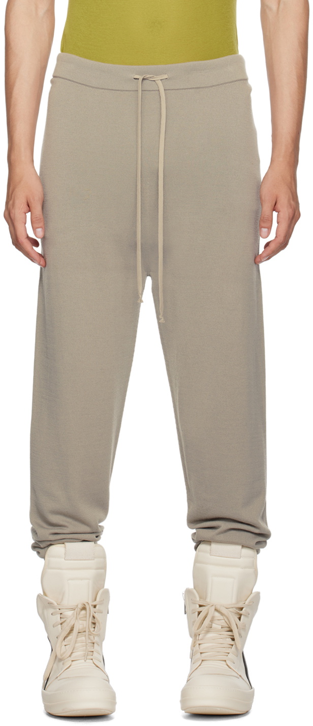 Rick Owens Off-White Drawstring Sweatpants Rick Owens