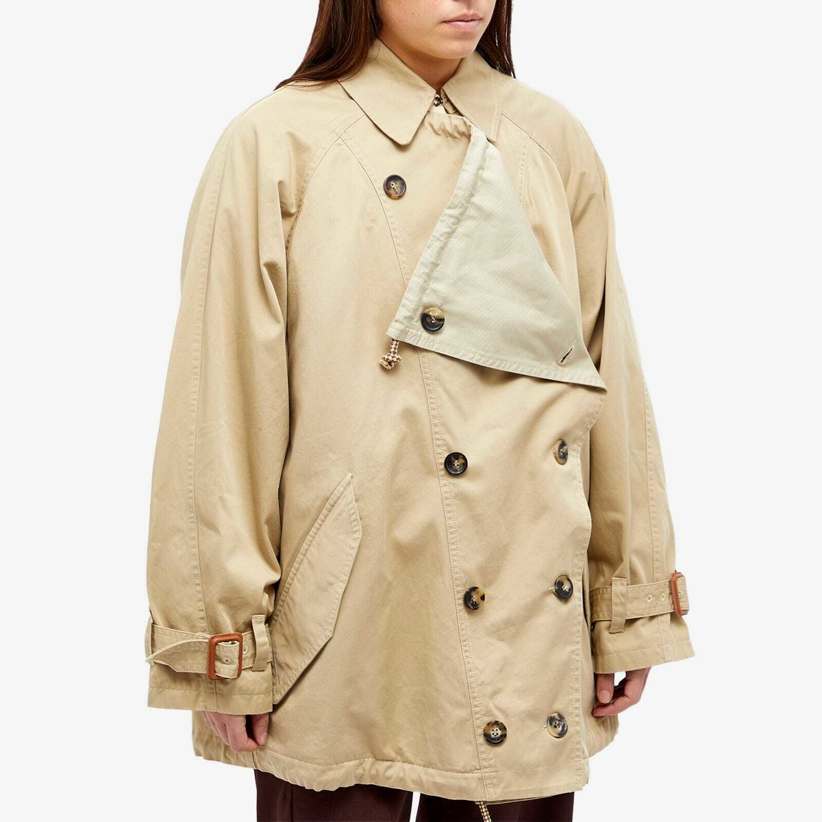 Isabel Marant Women's Dusika Trench Coat in Beige Isabel Marant
