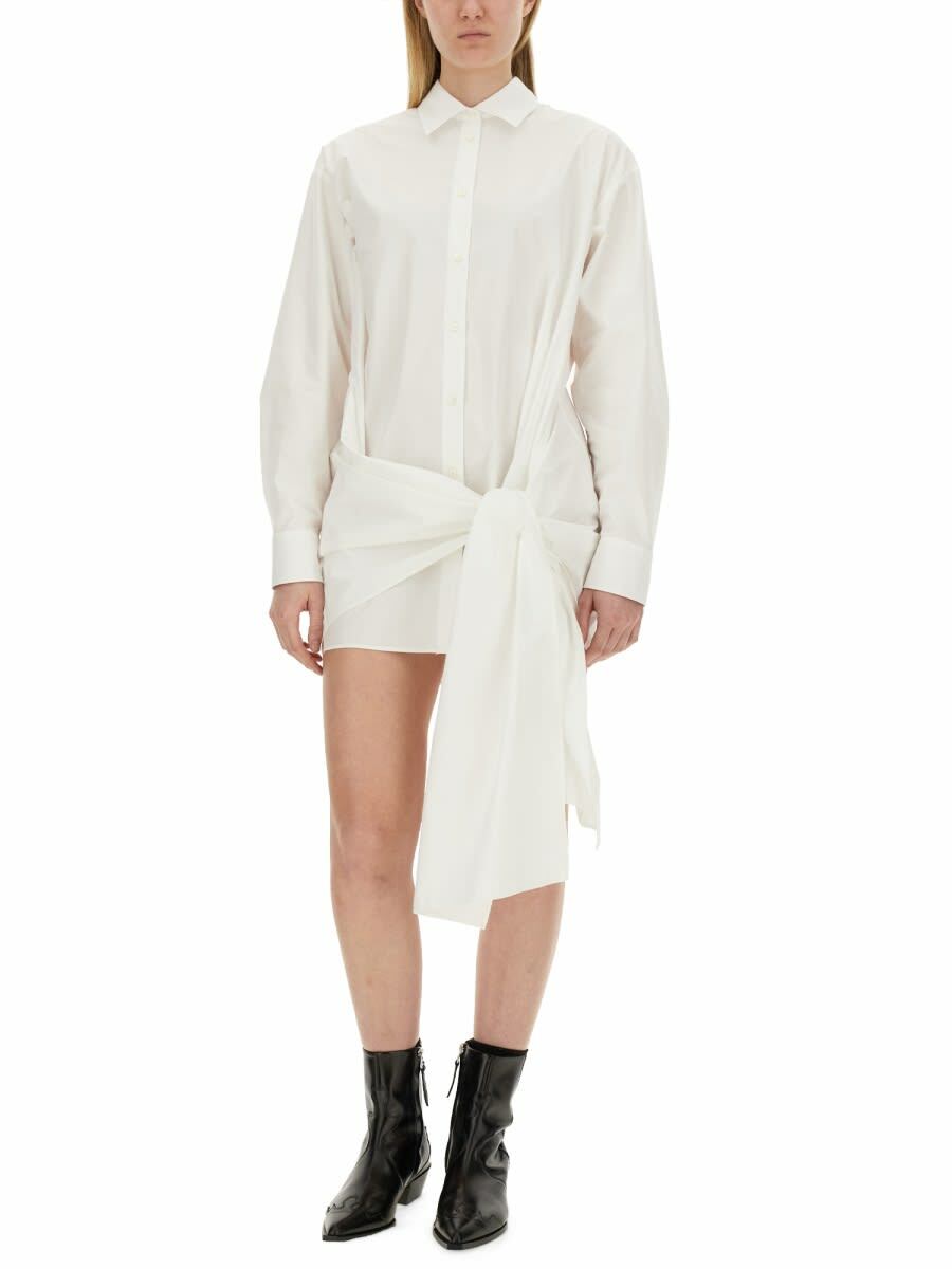 MSGM Dress With Knot MSGM
