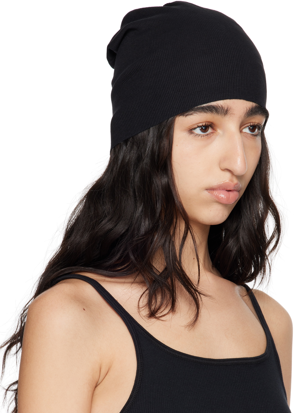 GREG ROSS Black Rib Beanie Greg Ross