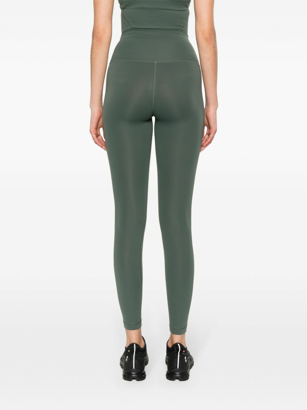 Lululemon Green Wunder Train Performance Leggings Lululemon