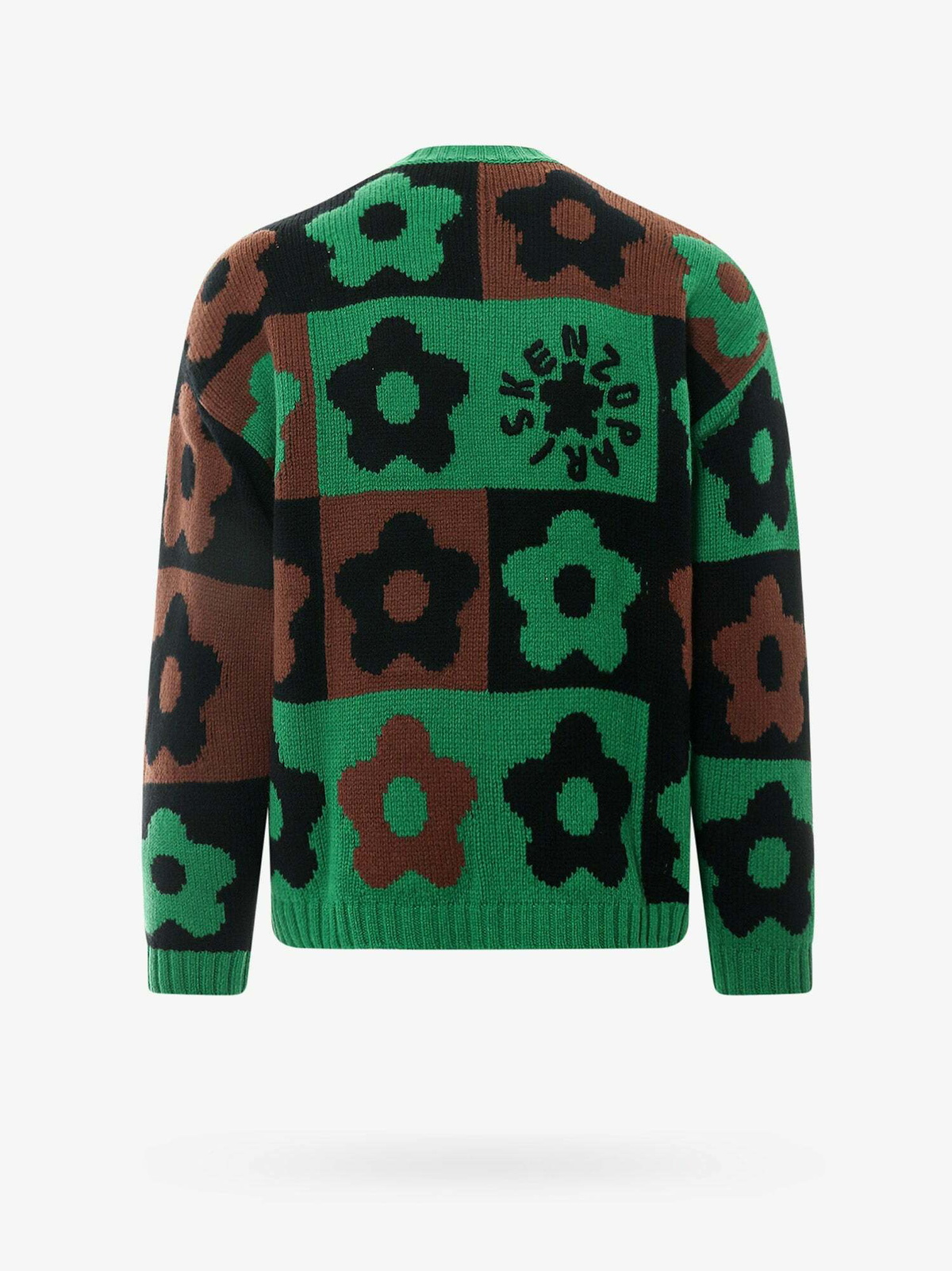 Kenzo Paris Sweater Green Mens Kenzo